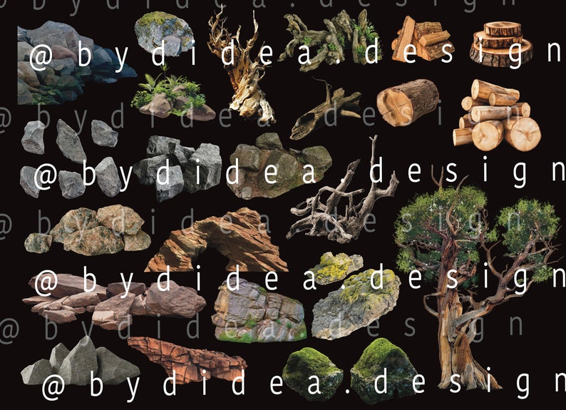 Procreate Sketch Library Bundle Cutouts PNG Interior Design Sketch ...