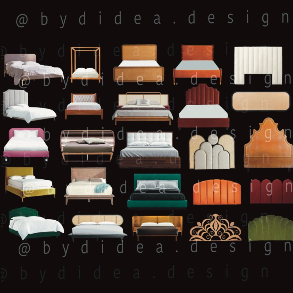 Procreate Sketch Library Bundle Cutouts Interior Design Sketch Blocks ...