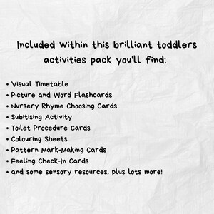 Toddler Kids Activities Resource Pack Digital - Etsy