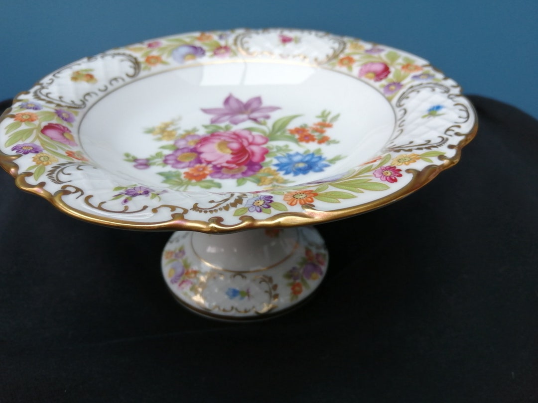 Bavaria Schumann Arzberg Germany Pedestal Cake Stand - Etsy