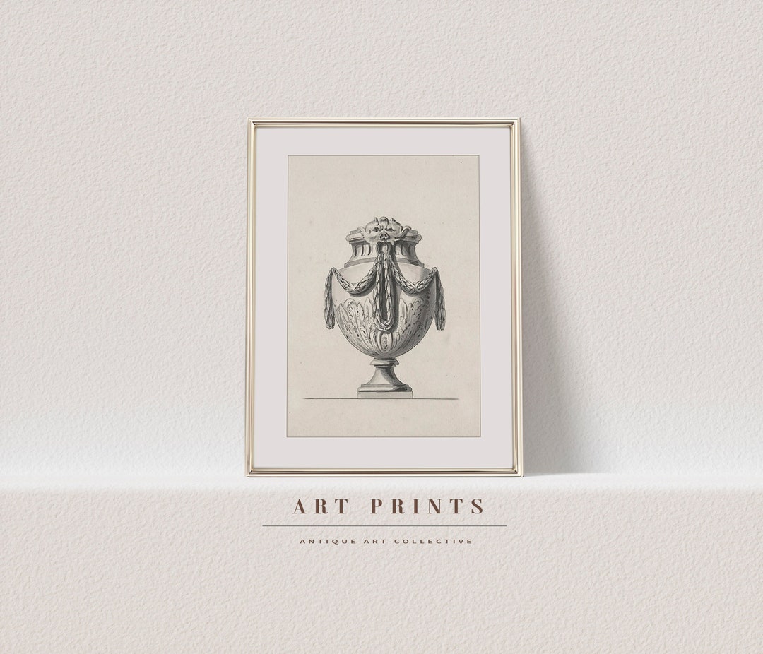 Vintage Architectural Drawing |architectural Drawing PRINTABLE | Sketch ...