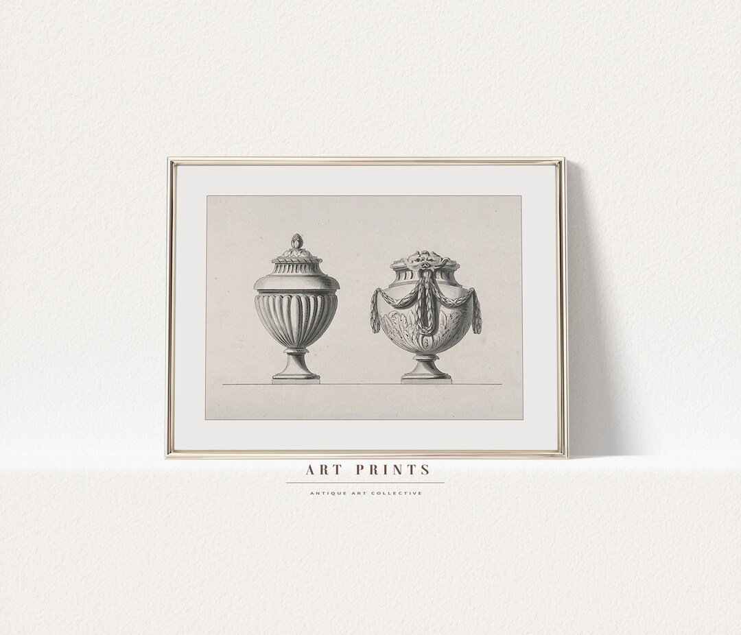Vintage Architectural Drawing |architectural Drawing PRINTABLE | Sketch ...