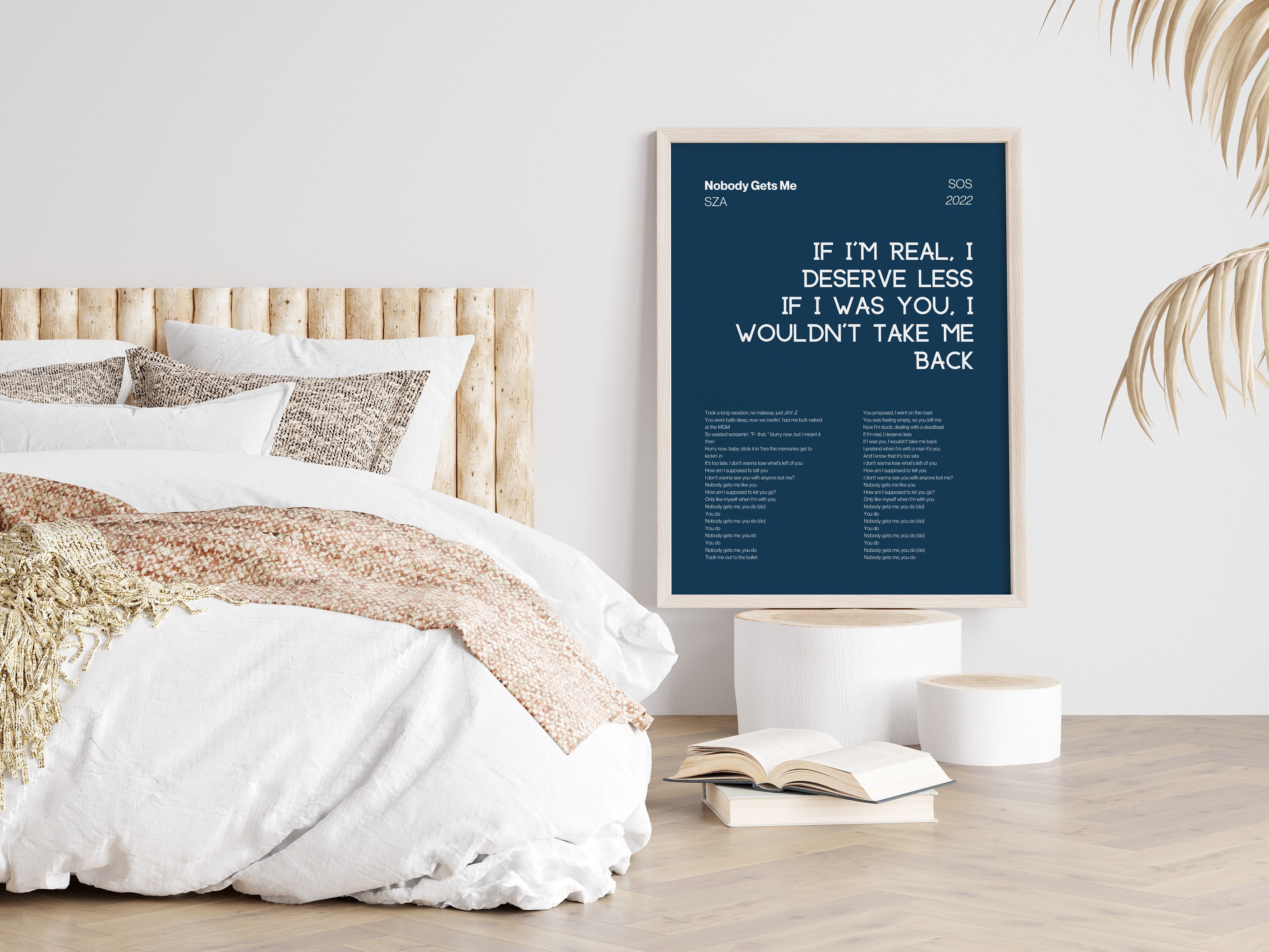 SZA SOS Nobody Gets Me Poster, Sza Sos Album Poster, Sza SOS Merch, Sza ...