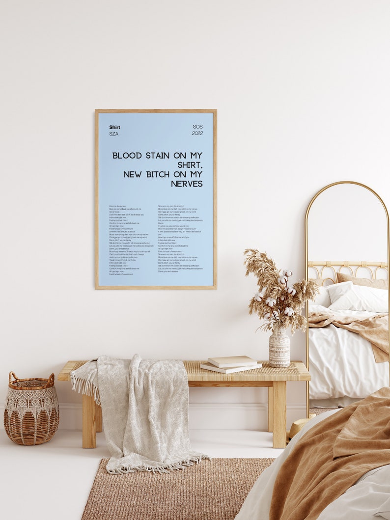 SZA SOS Shirt Poster Sza Sos Album Poster Sza SOS Merch Sza - Etsy