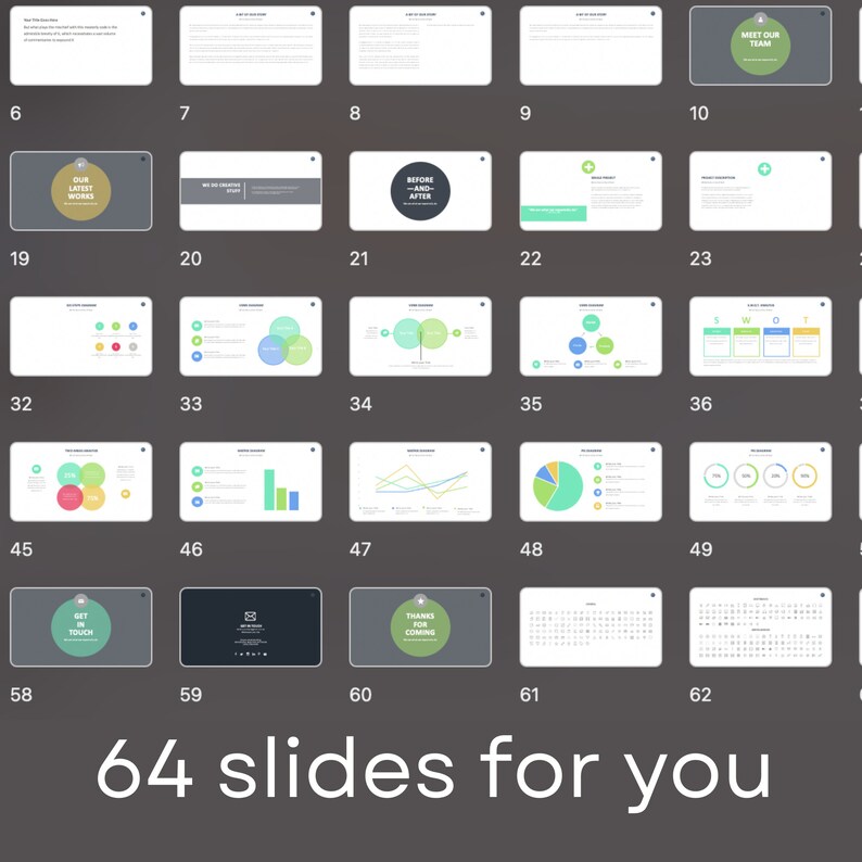 Versatile Business Plan Powerpoint Template: Clean, Minimalistic Design ...