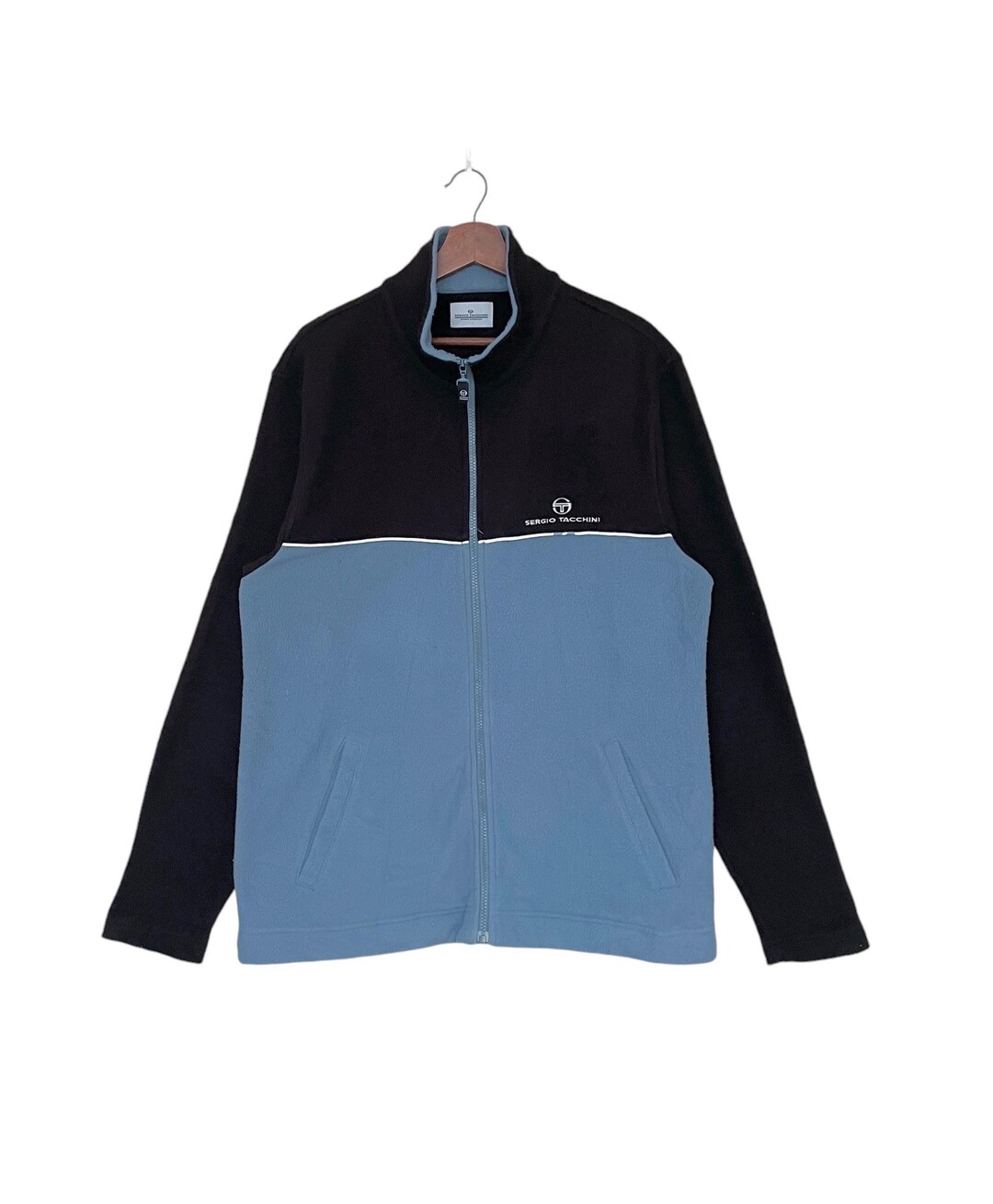Rare Vintage Brand Sergio Tacchini Full Zipper Fleece 1990s - Etsy
