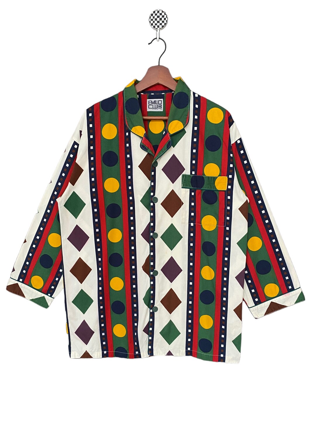 Rare Design Vintage Japanese Brand Emilio Club 1990s - Etsy