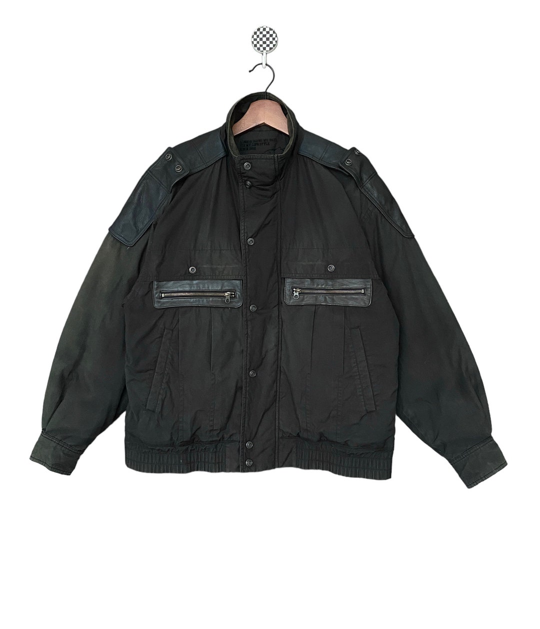 Rare Design Vintage Japanese Brand Bomber Jacket 1990s - Etsy