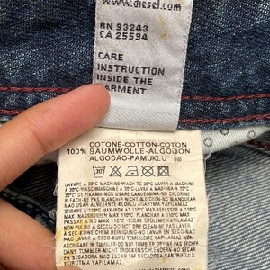 Rare Vintage Brand Diesel Made in Italy Jeans 2000s - Etsy