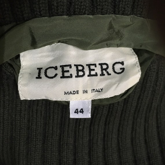 Rare Design Vintage Brand Iceberg Military Jacket 199… - Gem