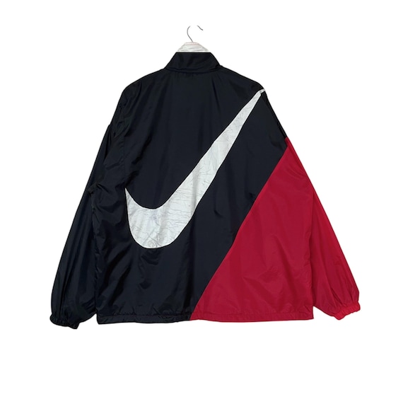 Rare Vintage Brand Nike Big Swoosh Jacket 1990s - Gem