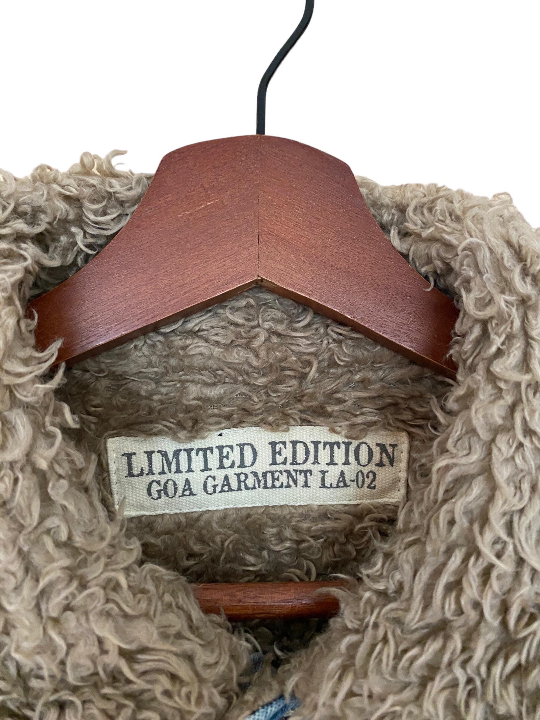 Rare Vintage Brand Goa Garment Limited Edition Fur Jacket 1990s - Etsy