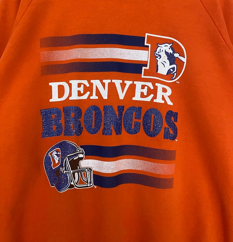Rare Vintage NFL American Football Denver Broncos Sweatshirt 1998 - Etsy