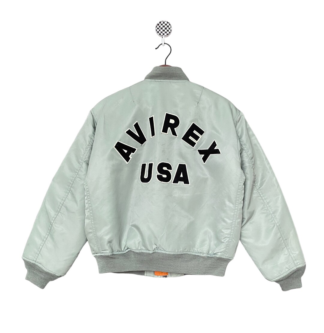 Rare Design Vintage Japanese Brand Avirex Authentic Jacket 1990s - Etsy