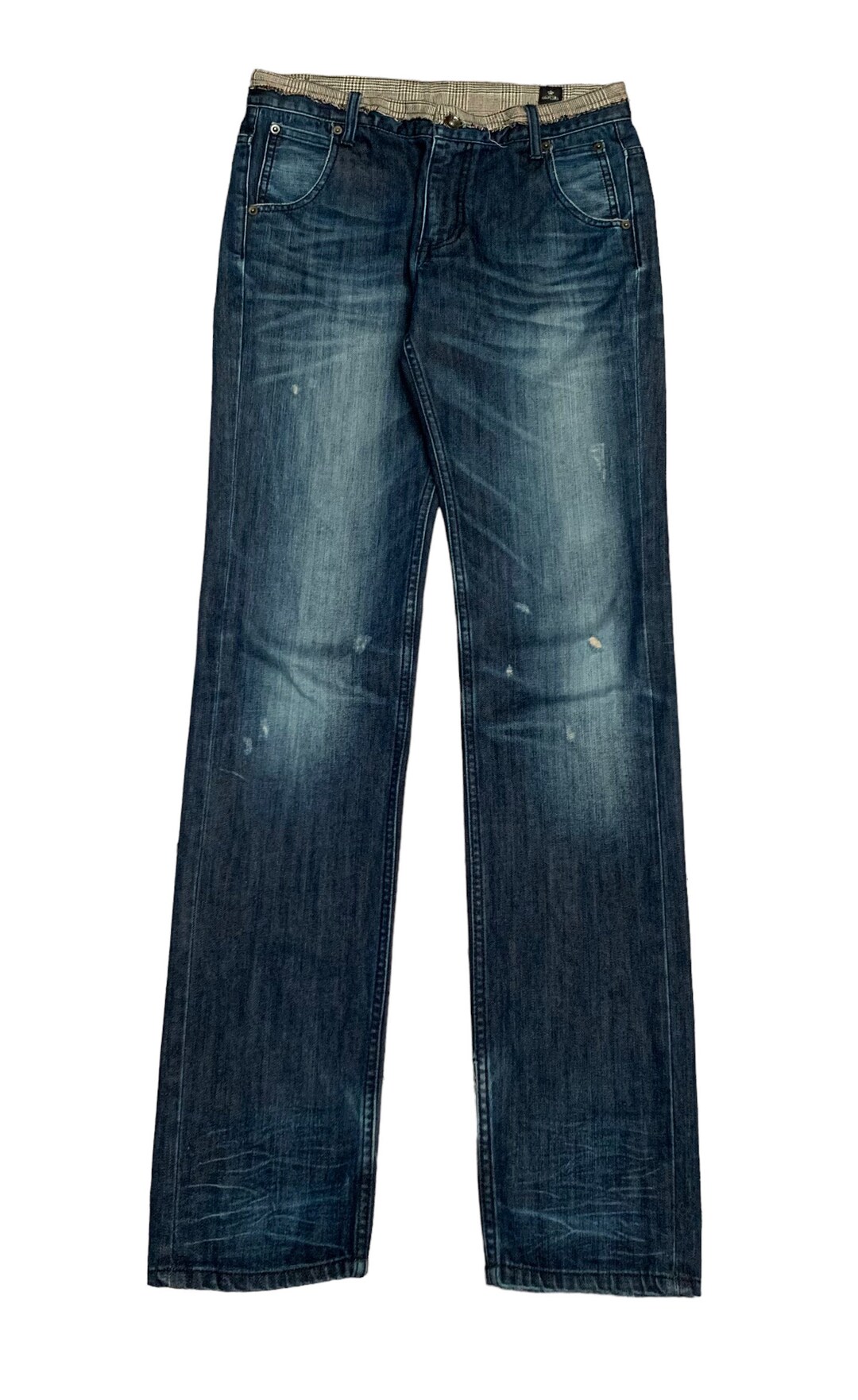 Rare Vintage Brand Semantic Design Distressed Jeans 1990s - Etsy