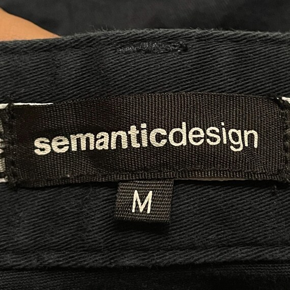 Rare Vintage Brand Semantic Design Double Waist Pants… - Gem