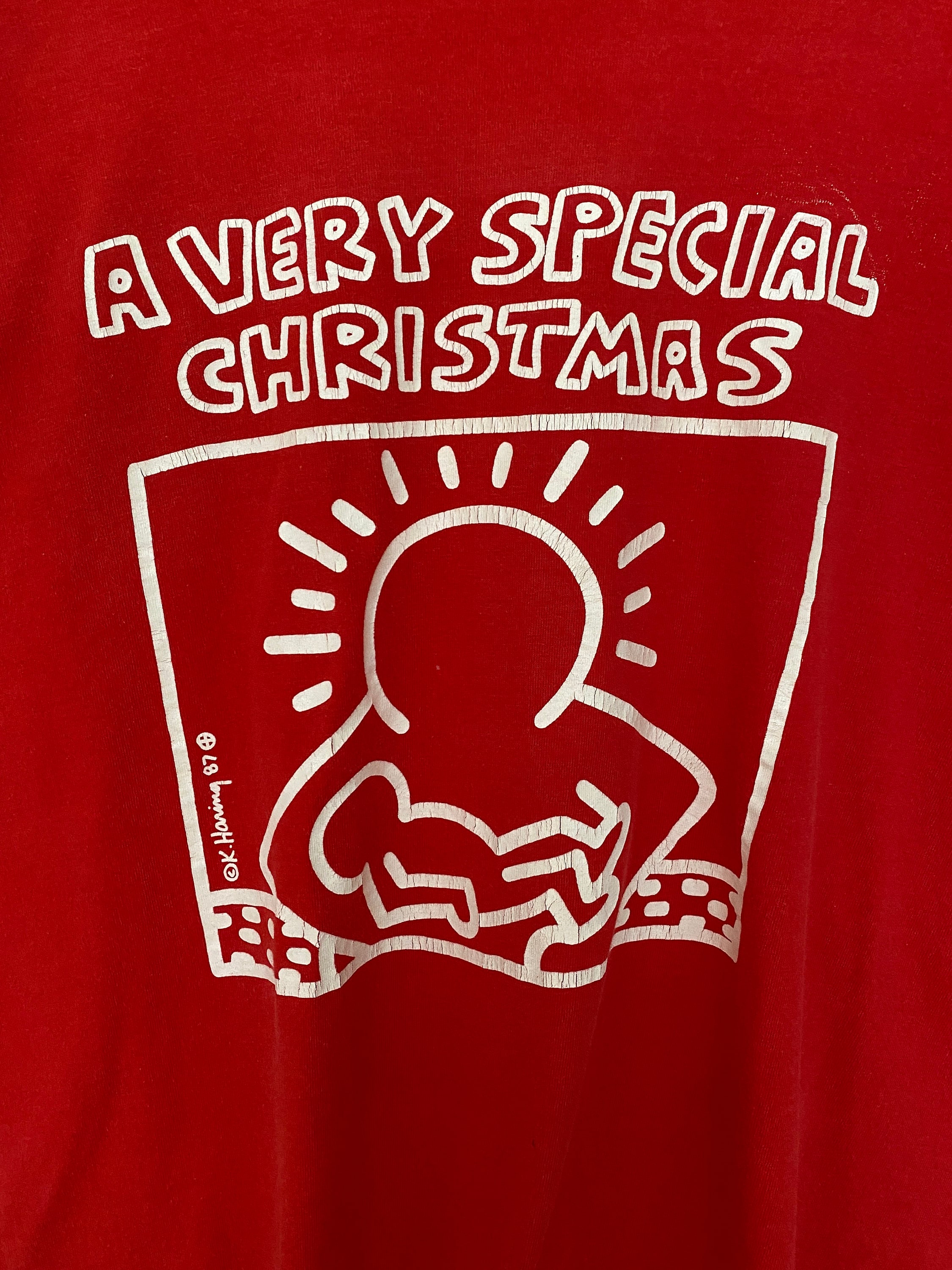 Rare Vintage Brand Art Keith Haring Sun Faded T-shirt 1980s - Etsy