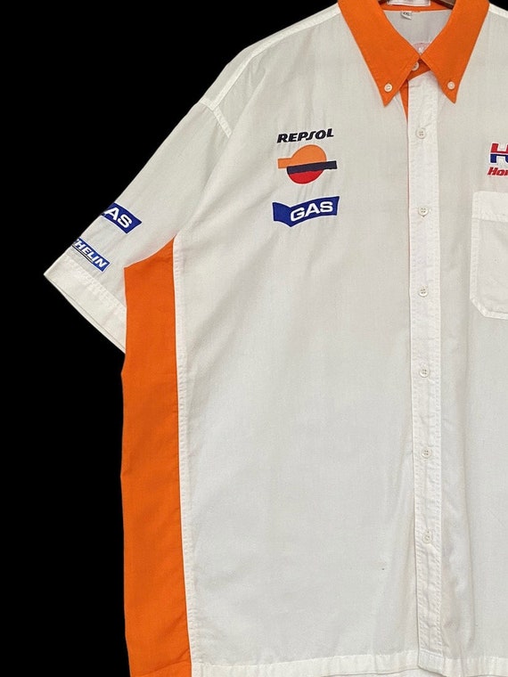 Rare Design Vintage Vintage Racing Team Brand Repsol … - Gem