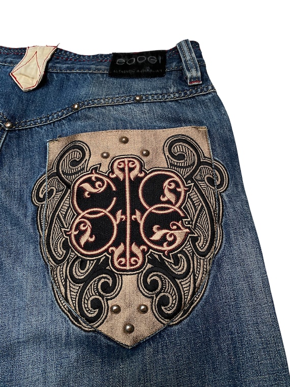 Rare Design Vintage Brand Coogi Rappers Hip Hop Baggy… - Gem