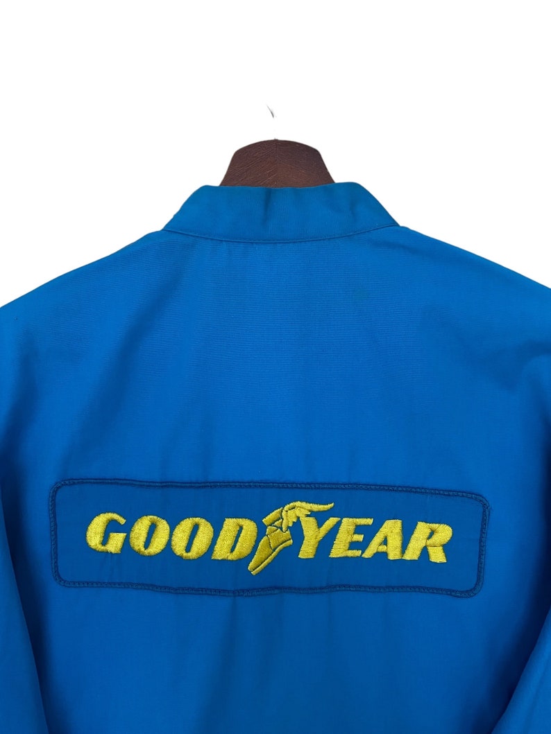Rare Design Vintage Racing Brand Goodyear Jacket 1970s - Etsy