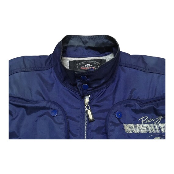 Rare Design Vintage Brand Kushitani Racing Team Jacke… - Gem