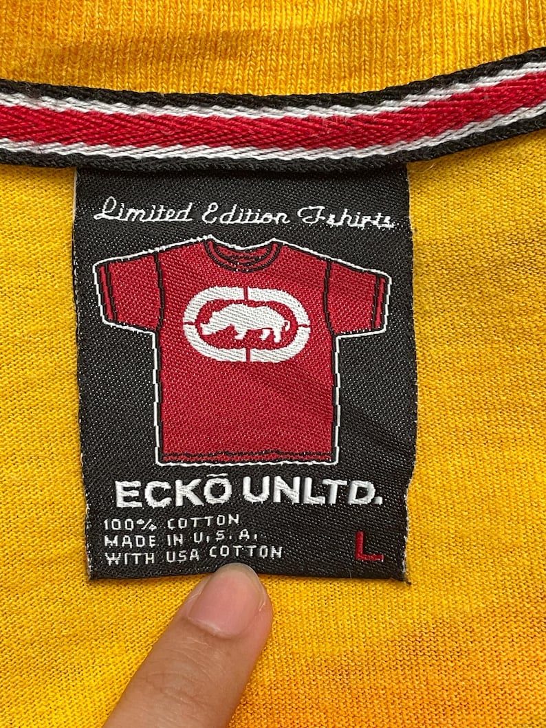 Rare Vintage Brand Ecko Unltd Baggy T-shirt 1990s - Etsy