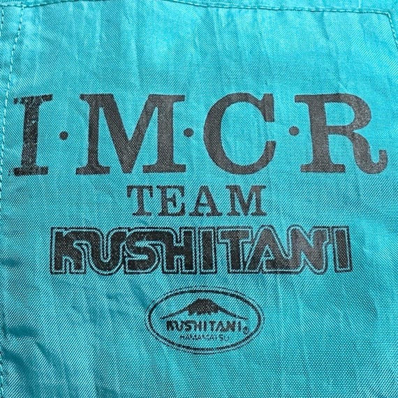Rare Design Vintage Brand Kushitani Racing Team Jacke… - Gem