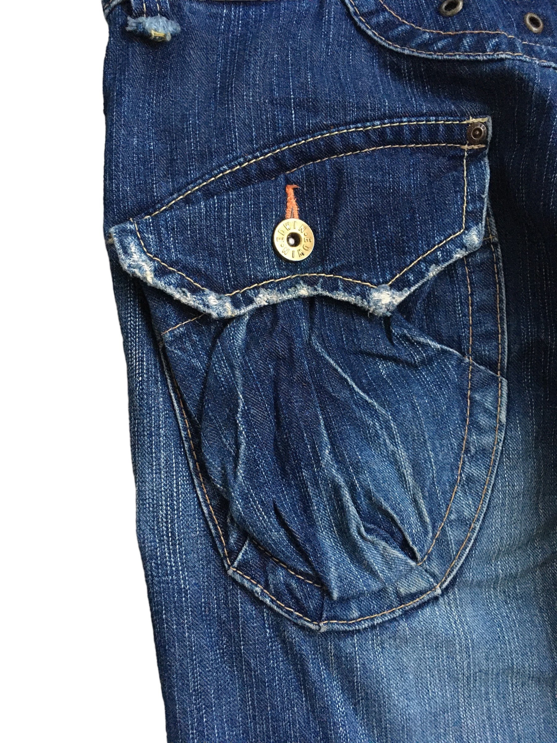 Rare Design Vintage Brand Edwin Multi Pocket Jeans 2000s - Etsy