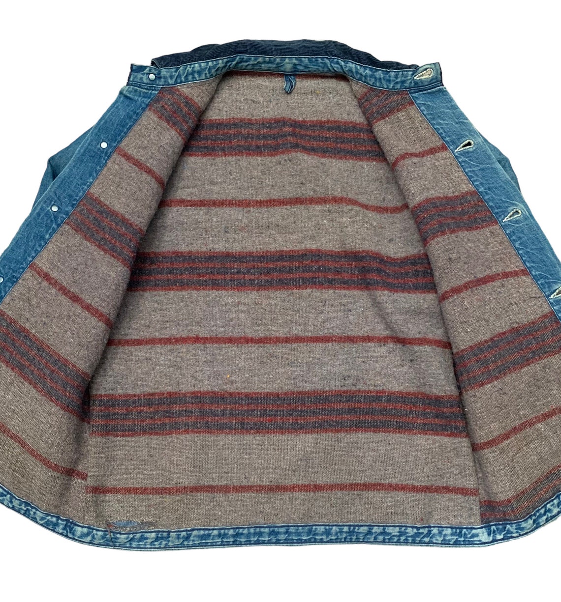 Vintage Wrangler Blue Bell Blanket Denim Chore Jacket 1950s - Etsy