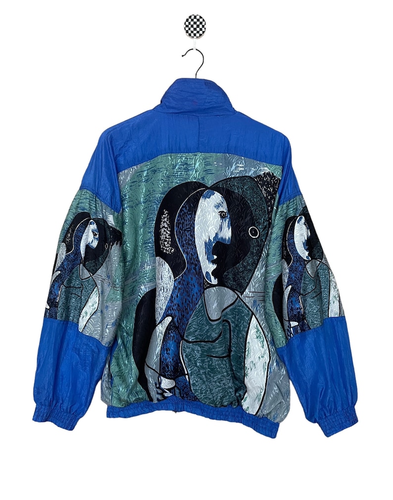 Rare Design Vintage Art Fullprint Jacket 1990s - Etsy