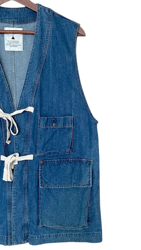 Rare Design Vintage Japanese Brand Niko and Fur Vest … - Gem