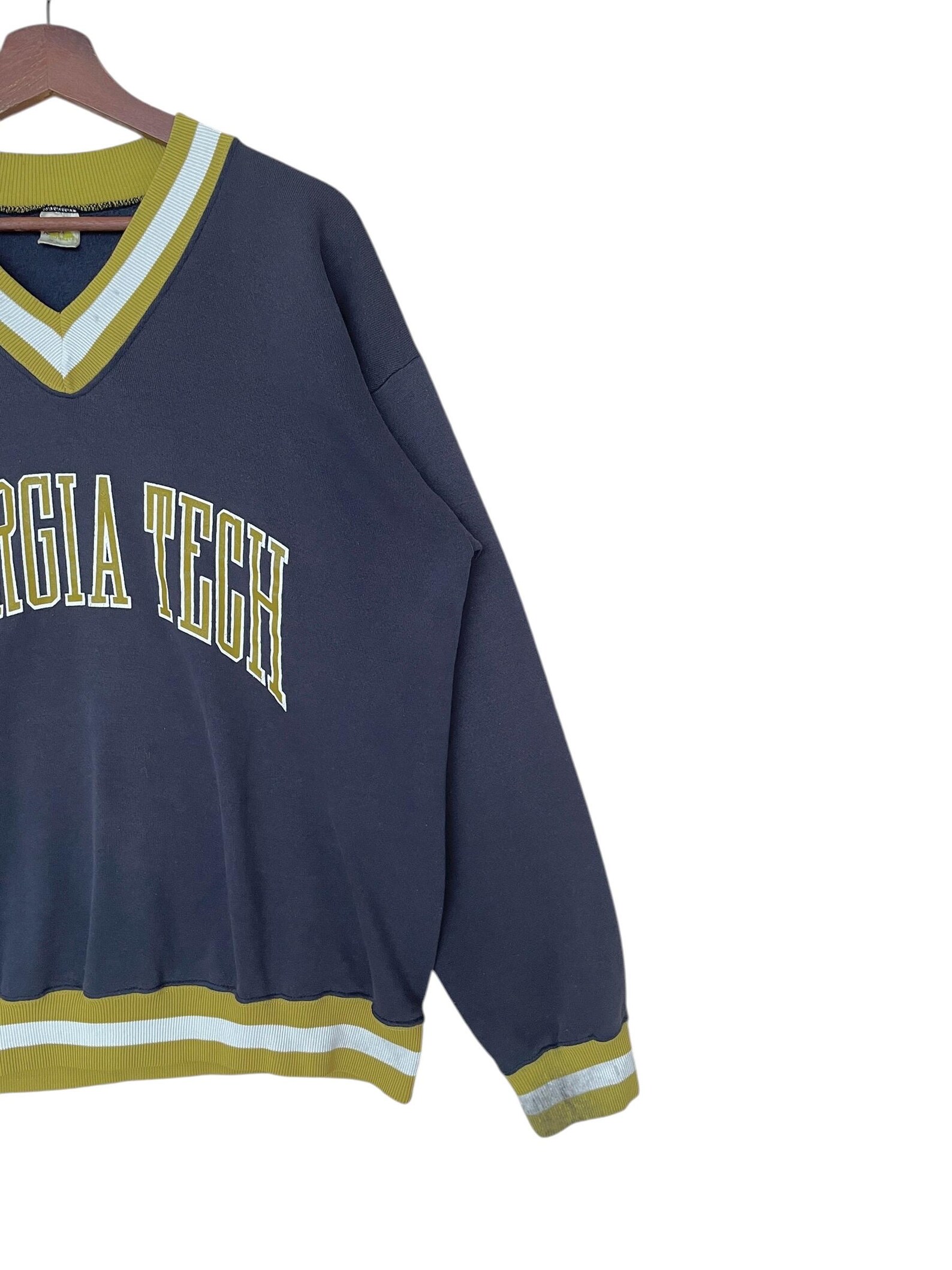 True Vintage Georgia Tech University Sweatshirt 1970s - Etsy