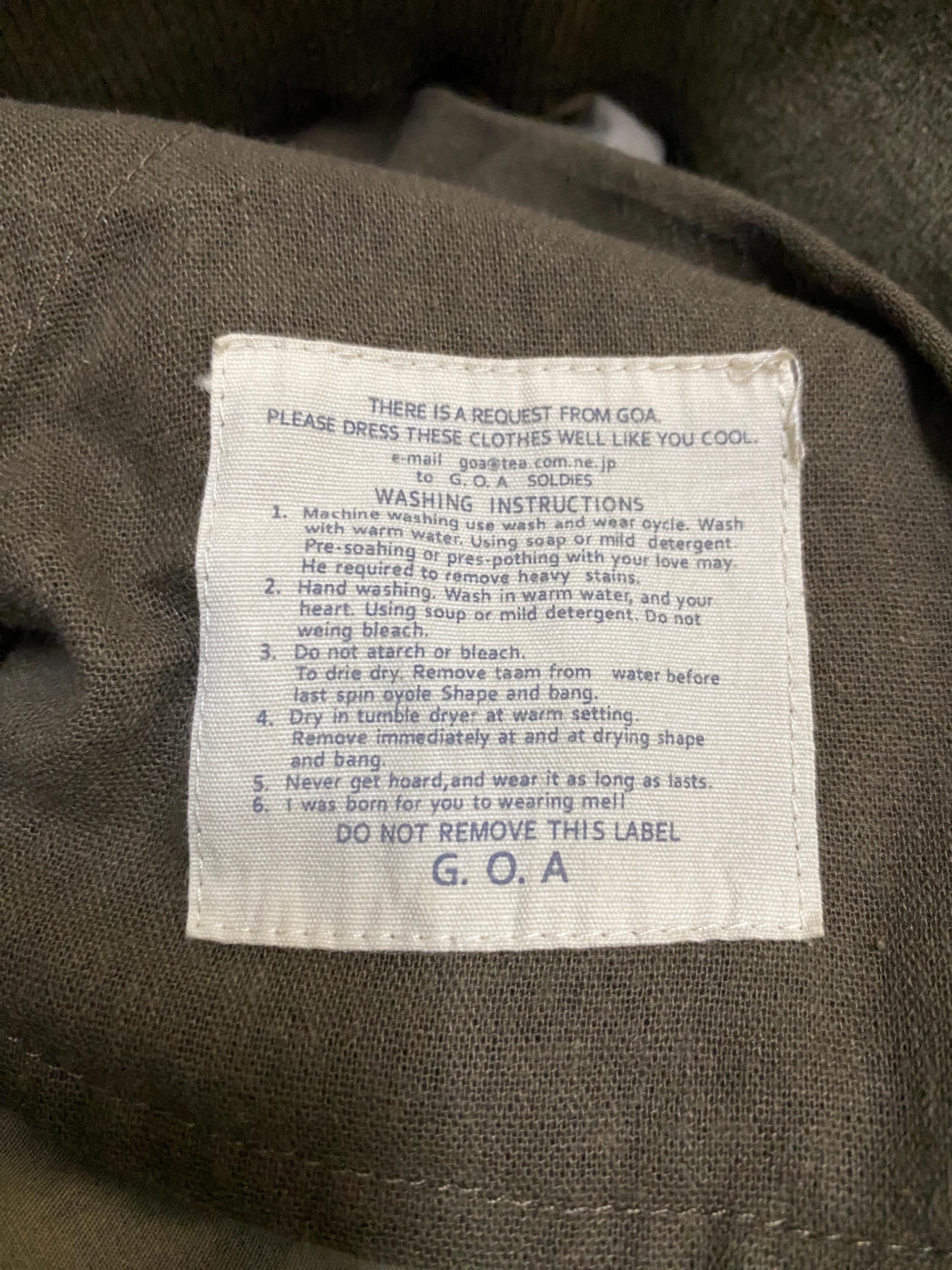Rare Vintage Brand GOA Tactical Super Flared Parachute Camouflage Cargo ...