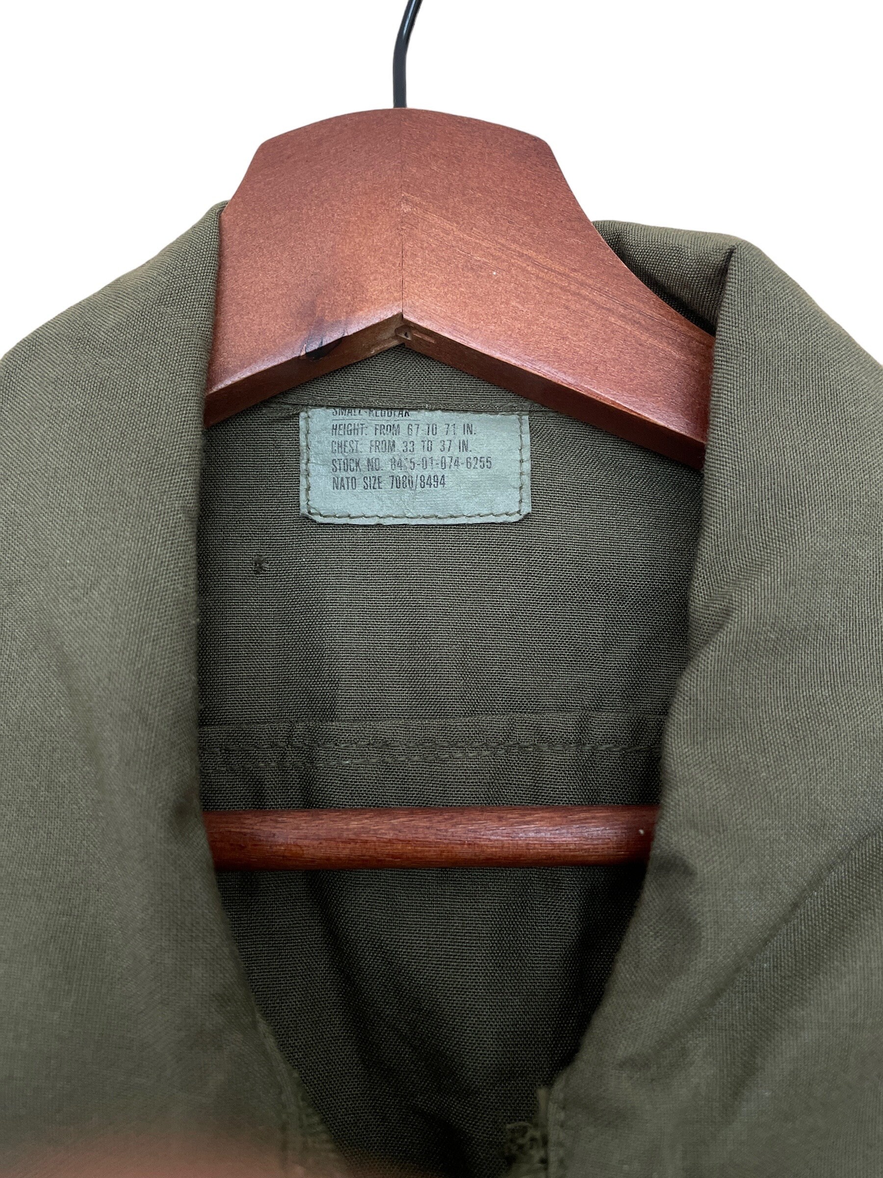 Rare Design Vintage Us Army Overall 1970s - Etsy