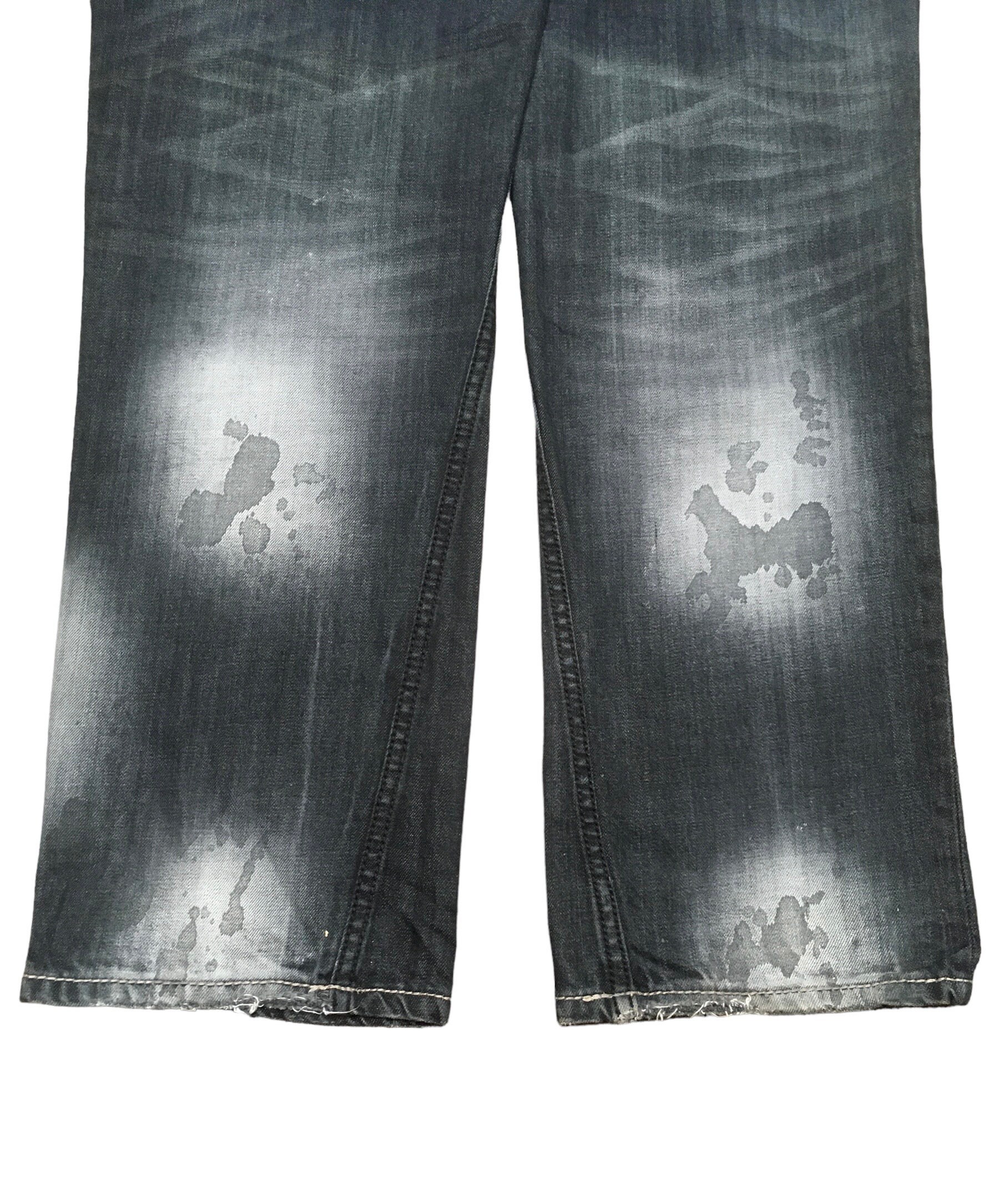 Rare Design Vintage Brand Akoo Baggy Jeans 2000s - Etsy