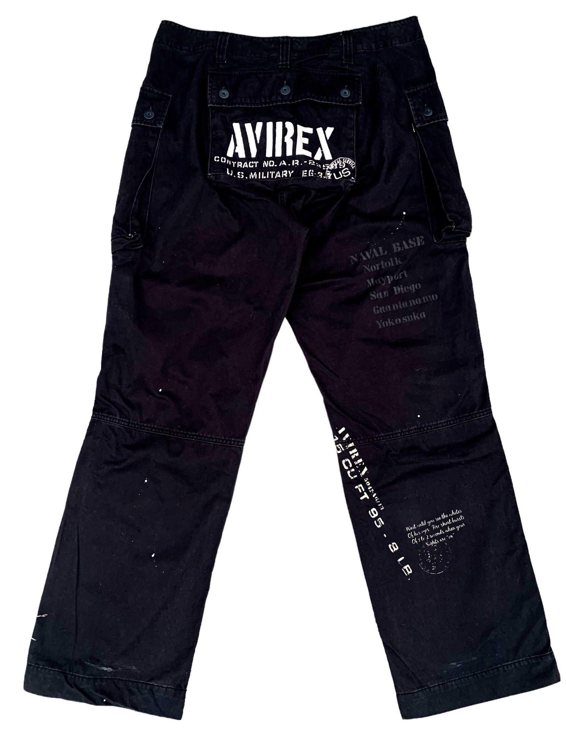 Rare Design Vintage Brand Avirex Painting Monkey Pants 1990s - Etsy