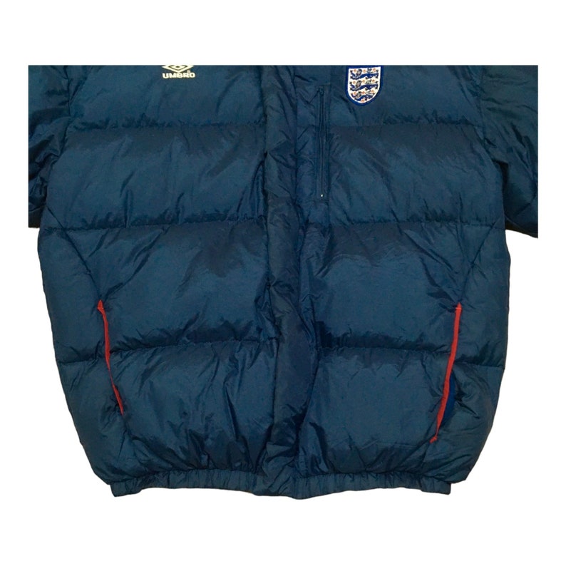 Rare Vintage Football Team England Puffer Jacket 1990s - Etsy