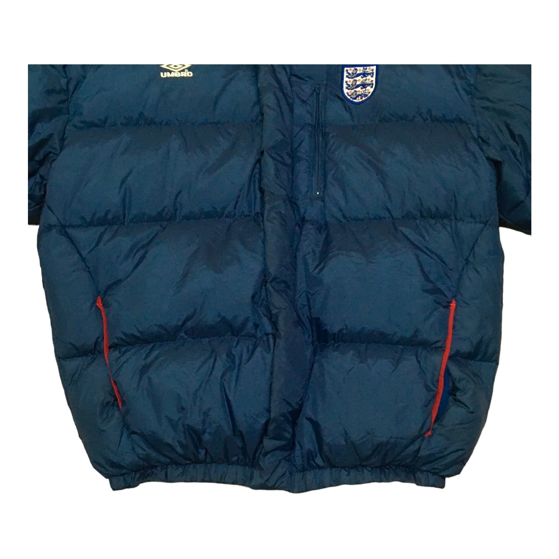 Rare Vintage Football Team England Puffer Jacket 1990s - Etsy