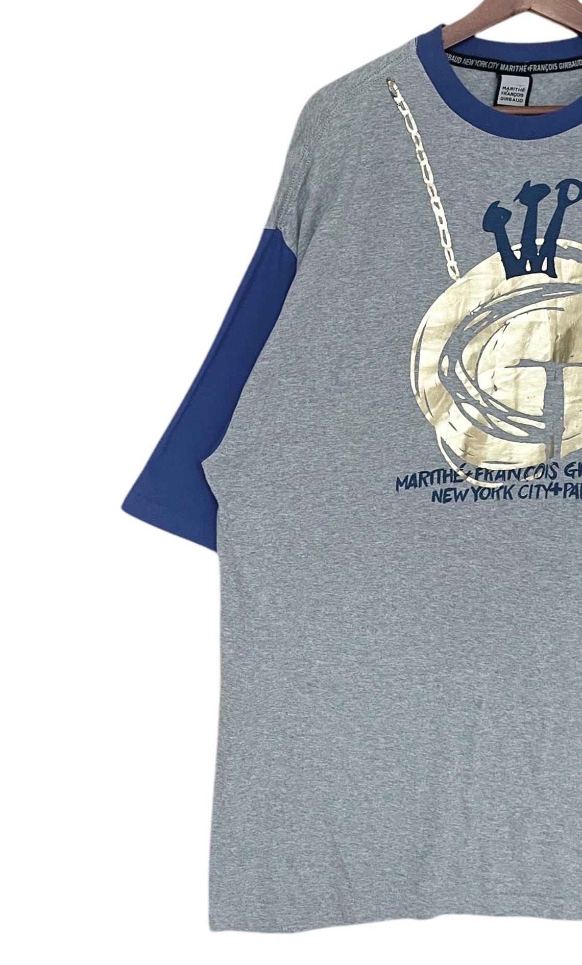 Rare Design Vintage Brand Marithe Francois Girbaud Baggy T-shirt 1990s ...