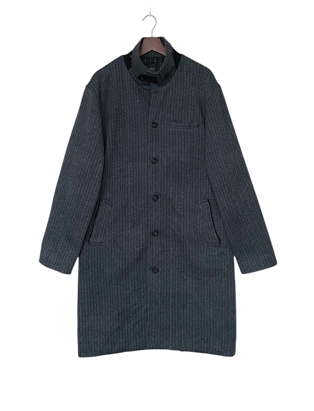 Rare Vintage Japanese Brand Ined Homme Trench Coat 2000s - Etsy