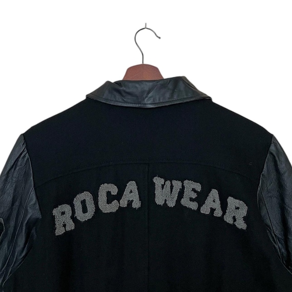 Rare Vintage Brand Rocawear Big Logo Varsity Jacket 1… - Gem