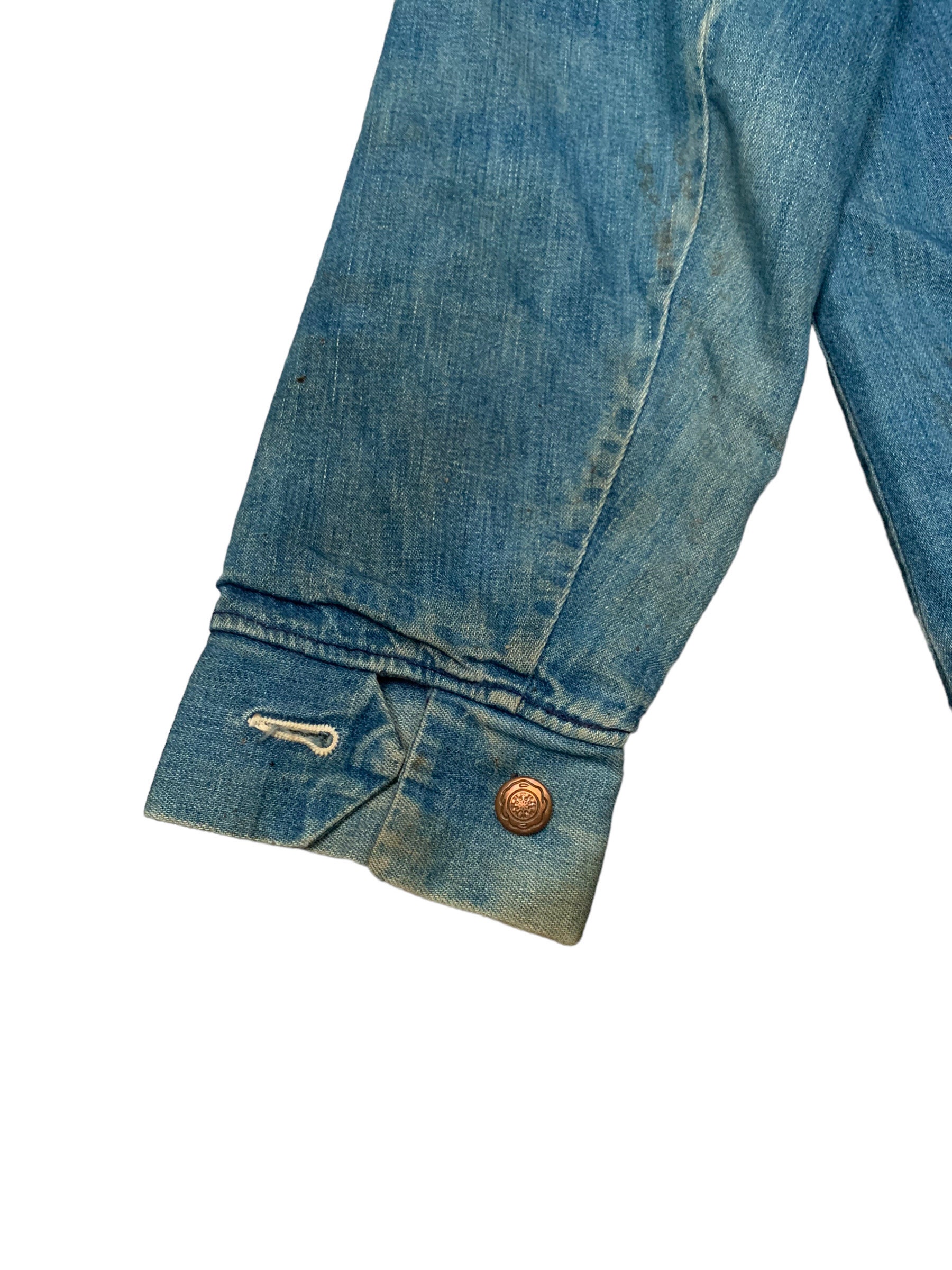 Vintage Wrangler Blue Bell Blanket Denim Chore Jacket 1950s - Etsy