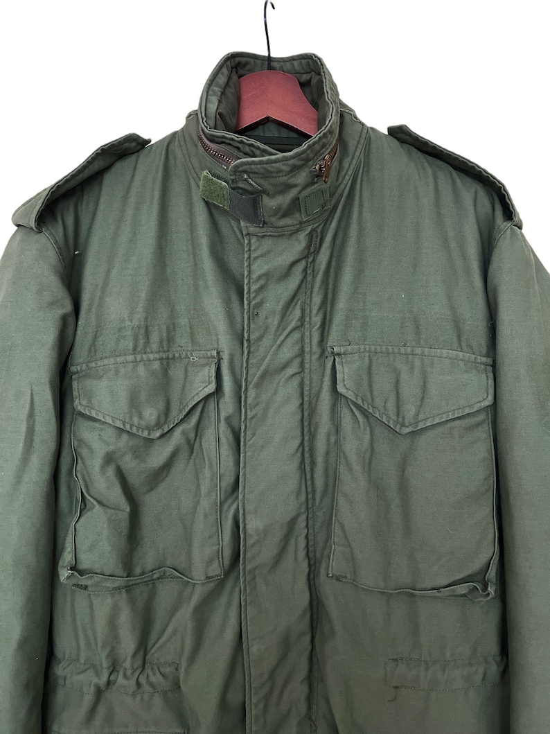 Rare Design Vintage Us Army Parka M65 Field-coat Jacket 1960s - Etsy