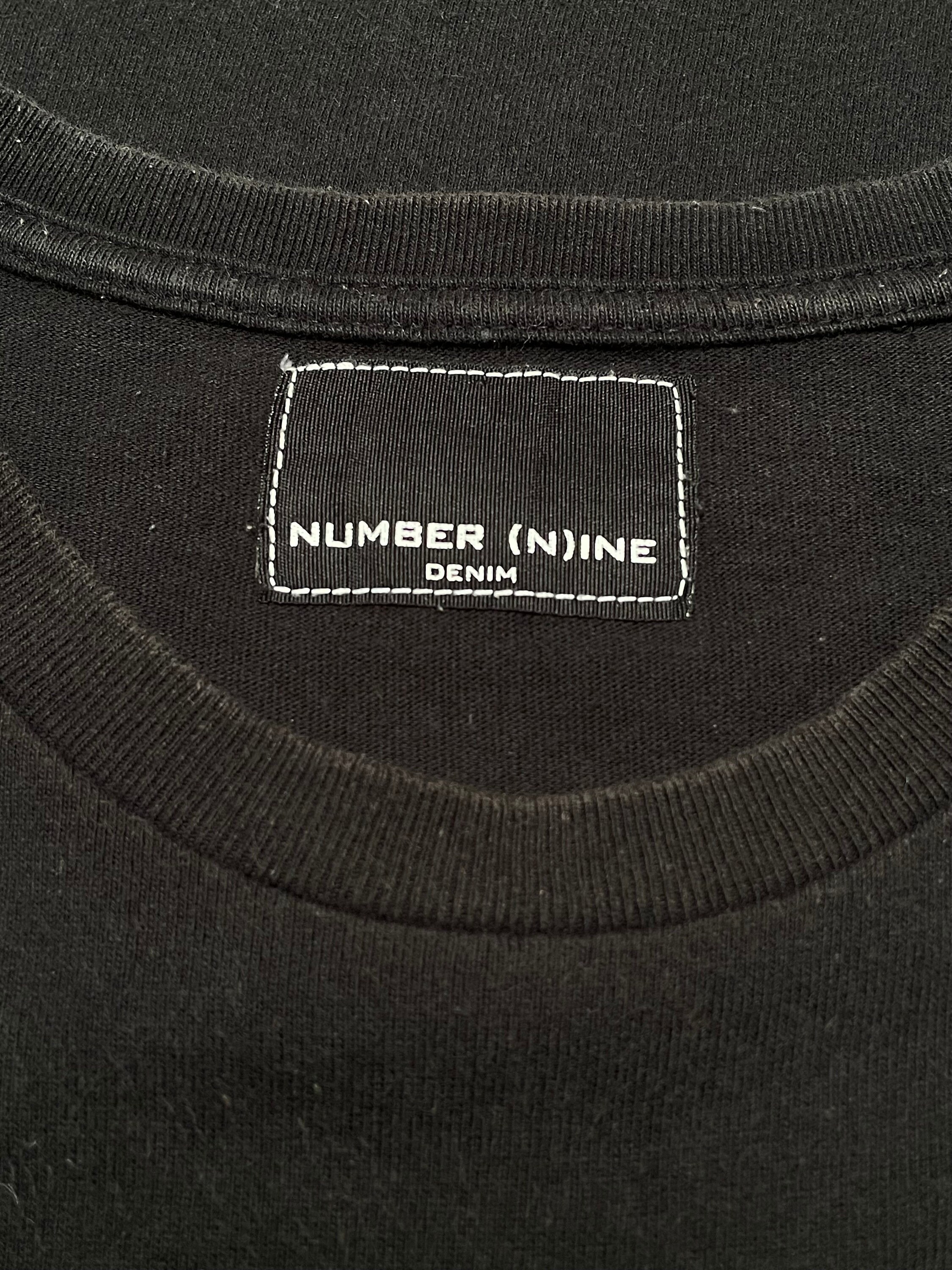 Rare Design Vintage Japanese Brand Number Nine T-shirt 2000s - Etsy