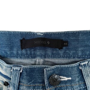 Rare Design Vintage Japanese Brand Midas Flared Jeans 1990s - Etsy