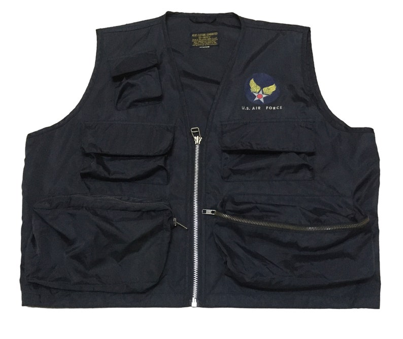 Rare Design Vintage Japanese Brand Us Air Force Vests 1990s - Etsy