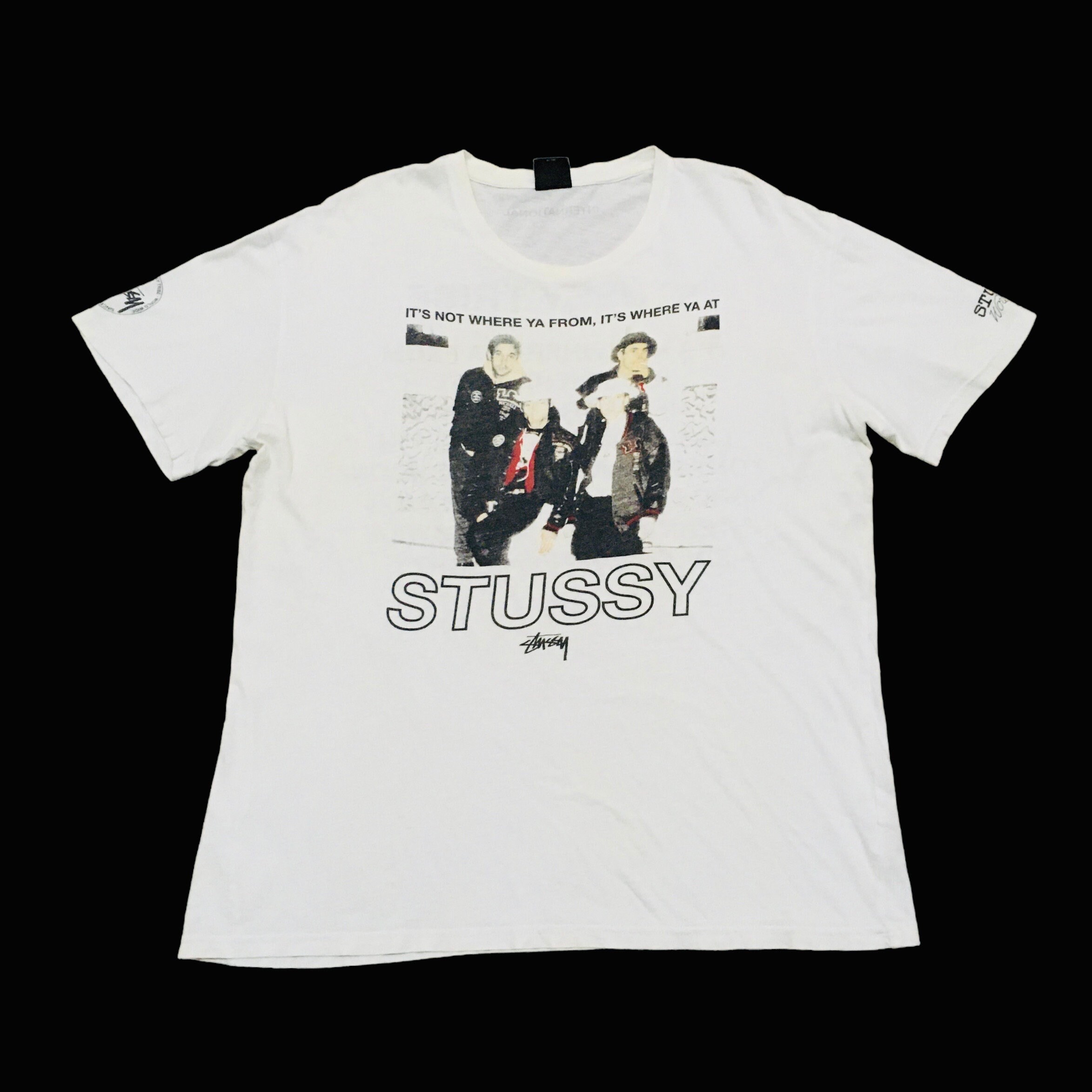 Rare Design Vintage Brand Stussy Rapper T-shirt 2000s - Etsy Rare Design Vintage Brand Stussy Rapper T-shirt 2000s - Etsy