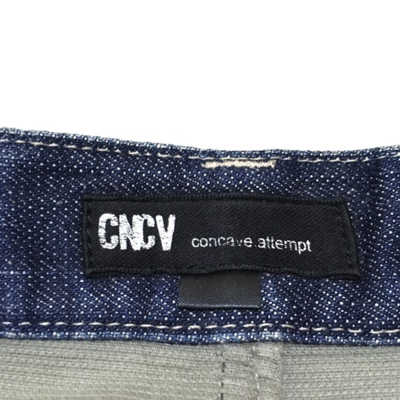 Rare Design Vintage Brand Concave Attempt Jeans 1990s - Gem
