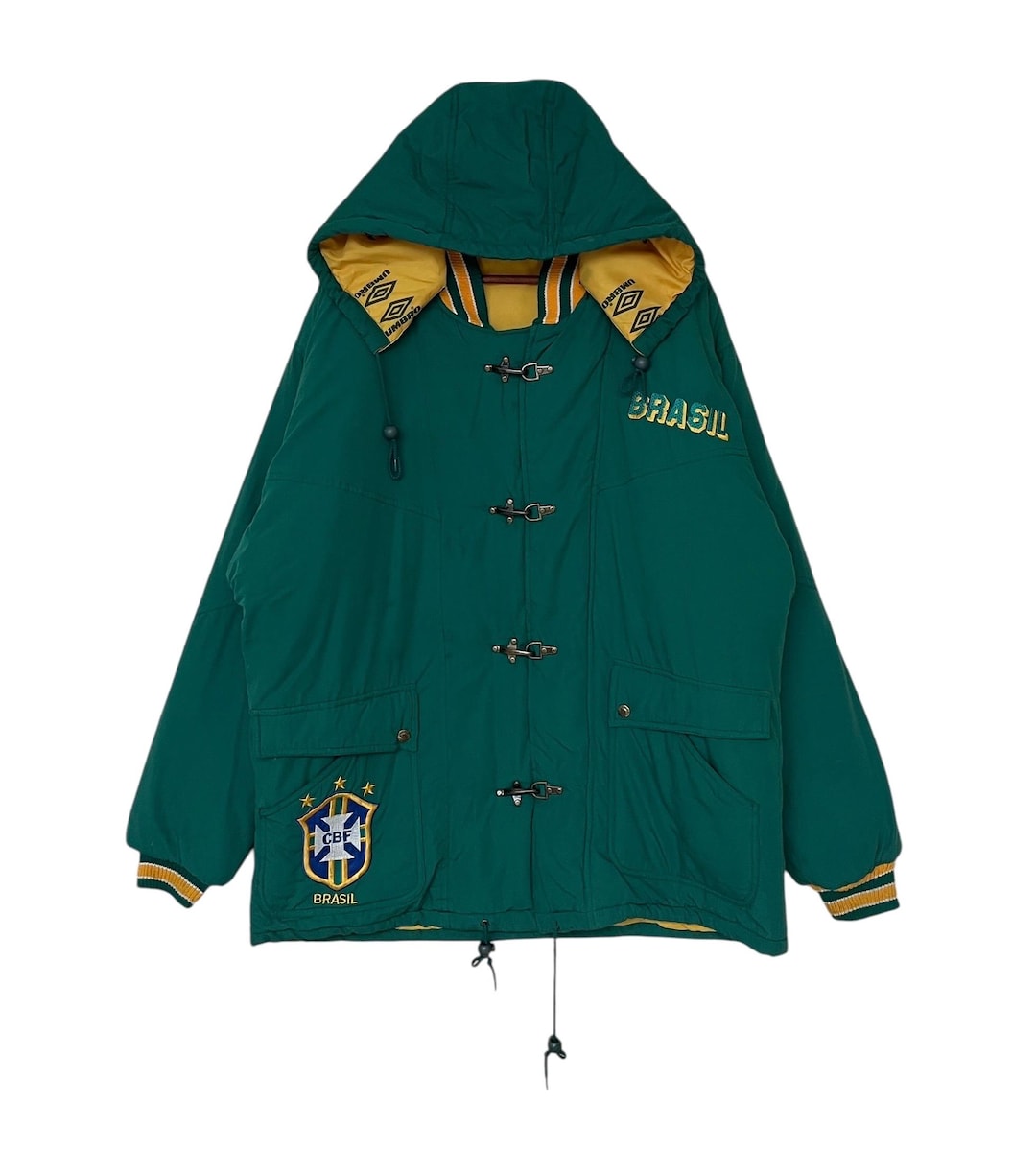 Rare Vintage Brand Umbro Football Team Brazil Jacket 1990s - Etsy