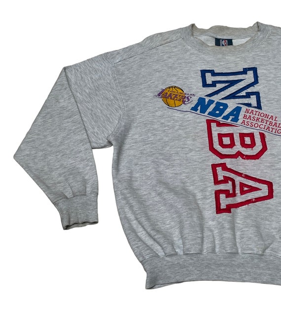 Rare Design Vintage NBA Team Basketball Team Lakers S… - Gem